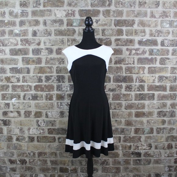 American Living | Dresses | Nwt American Living Colorblock Black White ...